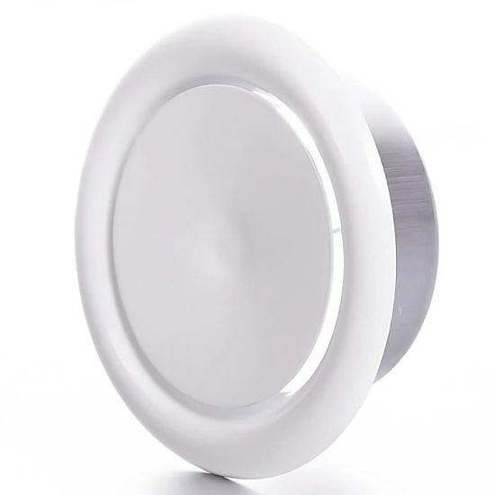 Bouche ventilation ronde - réglable - Insufflation - Pour conduit et ... Bouche ventilation ronde - réglable - Insufflation - Pour conduit et ...