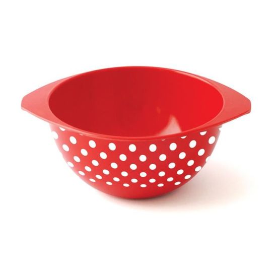 Mill'O bébé - Bol à oreilles rouge pois blanc - mélamine - Cdiscount ...