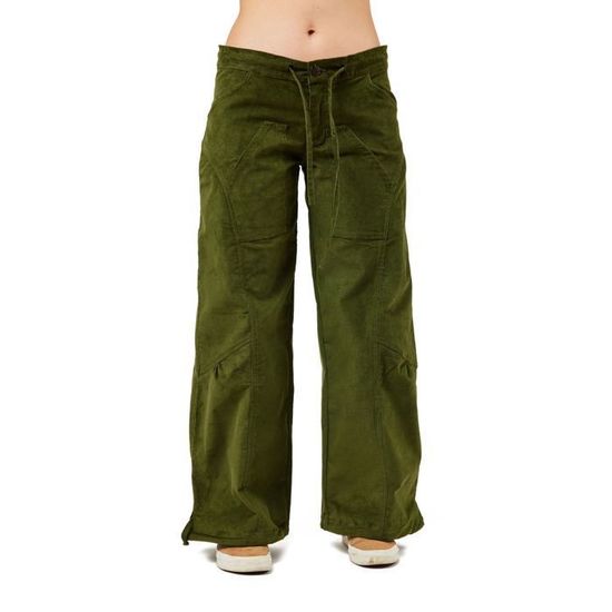 Pantalon hybride velours côtelé mixte Khuta Vert - Cdiscount Prêt-à-Porter