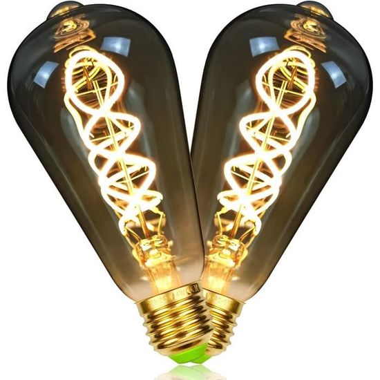 Edison Ampoule Vintage Style Led Filament Ampoule 4W Dimmable 220-240V ...