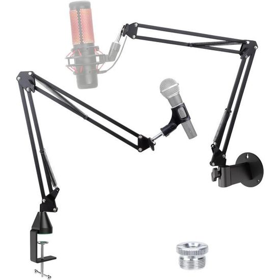 Support De Microphone Universel \U2013 Bras De Microphone Avec Pince ...