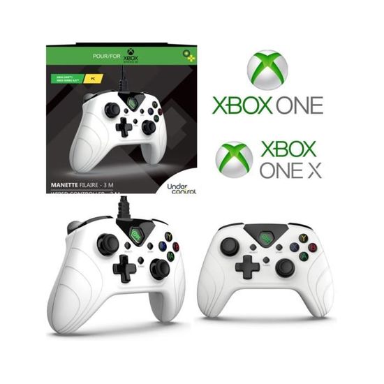 Manette de jeu - Under Control - XBOX ONE-S-X-PC - Filaire ...