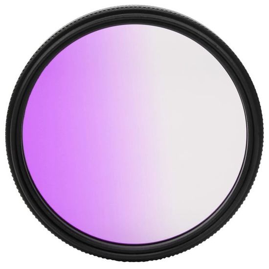 KAI-Filtre d'objectif Filtre dégradé d'objectif DSLR 52 mm Junestar ...