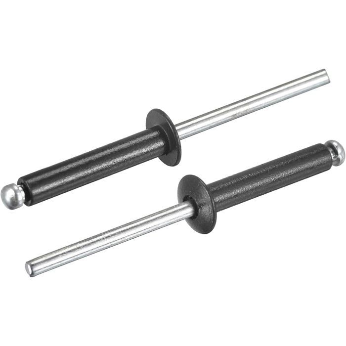Sourcing map Lot de 200 rivets aveugles en alm, 4 mm x 20 mm, tête ...