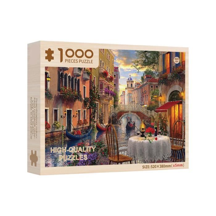 1000 Pièces De Puzzle En Bois Décoration Célèbre Peinture Peinture À L ...