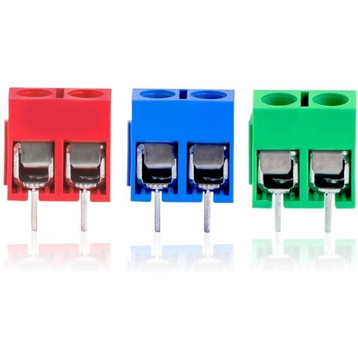 Bornier Pitch 50mm Brochet Bornier Connecteur Bleu Green Rouge (Color ...