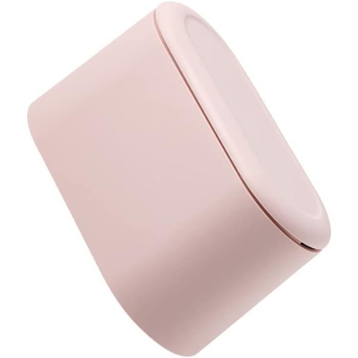 Rose Petite Poubelle Mini Trottoir Poubelle Bin Avec Couvercle ...