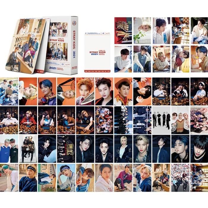 Kpop Stray-K Lomo Cards,55Pcs Stray-K Mini Lomo Cards,Stray-K Album ...