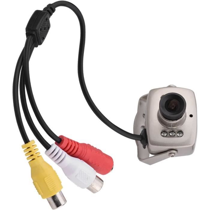 Mini Caméra De Sécurité Filaire Cmos Cctv 6 Led Avec Haute Sensibilité ...