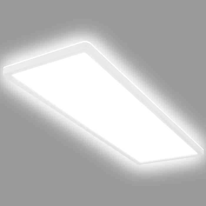 Plafonnier Led, Panneau Led Ultra Plat, Effet Rétroéclairé, Lumière ...