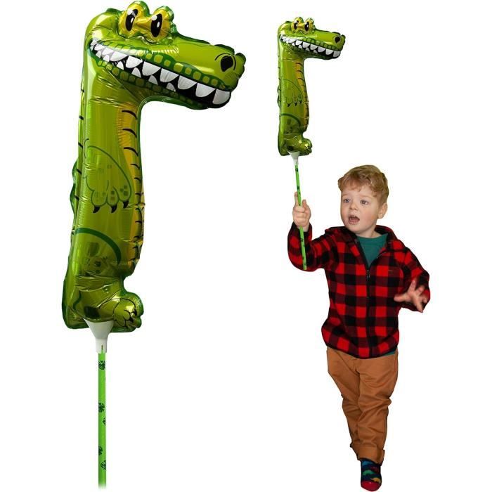 Ballon Gonflé Crocodile De Deluxebase. Ballon Coloré Et Réutilisable En ...