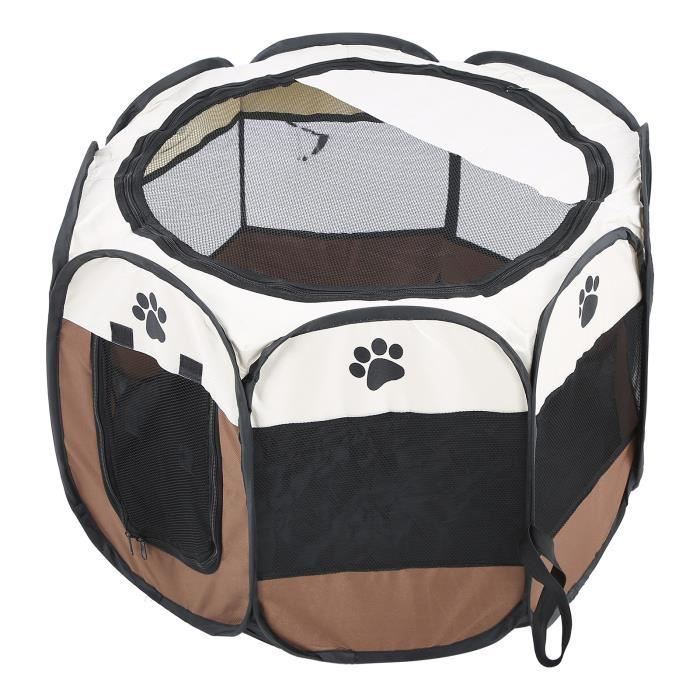 Parc à Chiot, Enclos pour Petits Animaux, Parc pour Chien Chat Pliable ...