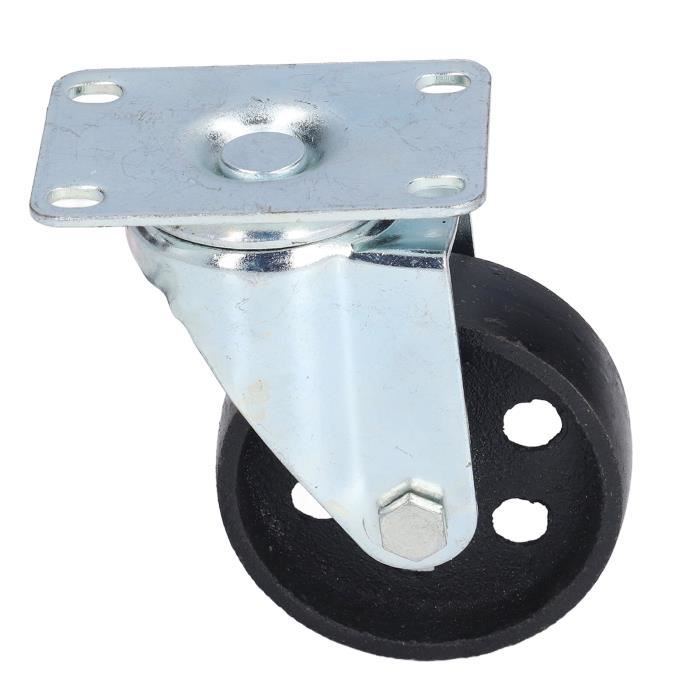 JIE Roulette Pivotante Roue De Chariot, Roue Pivotante À Double ...