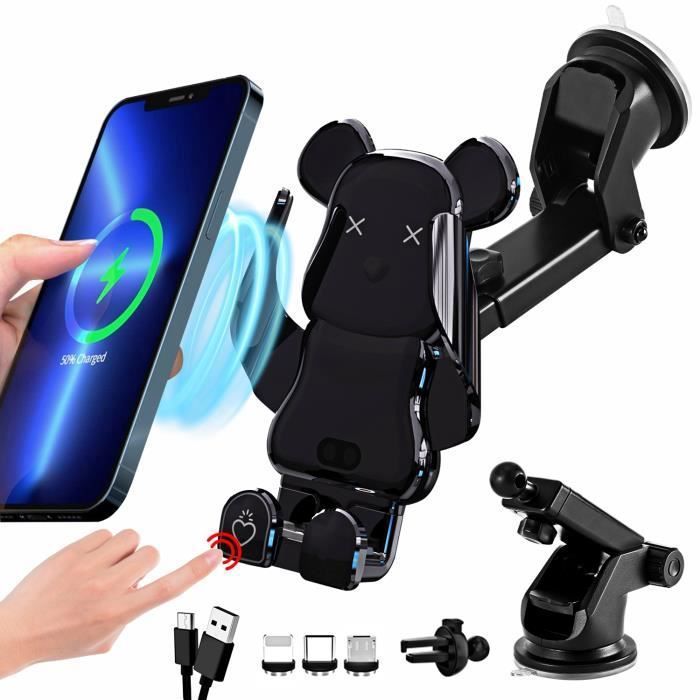 KENLUMO 15W Qi Chargeur Induction Voiture Chargement sans fil Auto ...