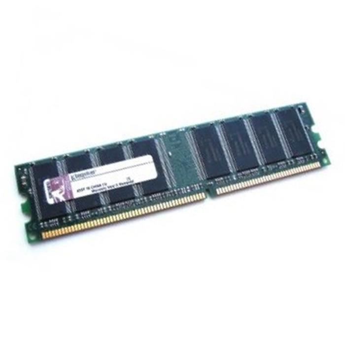 1Go RAM Kingston KVR400X64C3A/1G DDR-400 DIMM PC-3200U 400Mhz 2.6v CL3 ...