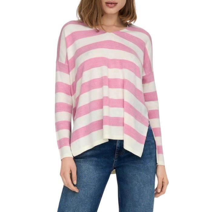 Pull Only Amalia Rosa pour Femme Rose - Cdiscount Prêt-à-Porter