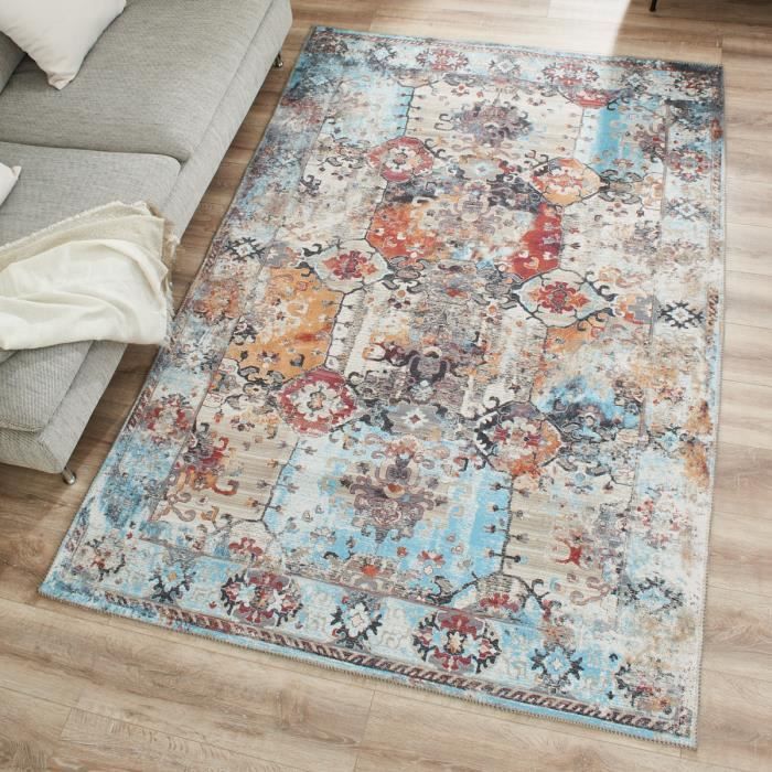 Tapis de salon orient style vintage - NAZAR RUGS - 160x230 cm - RADOM ...