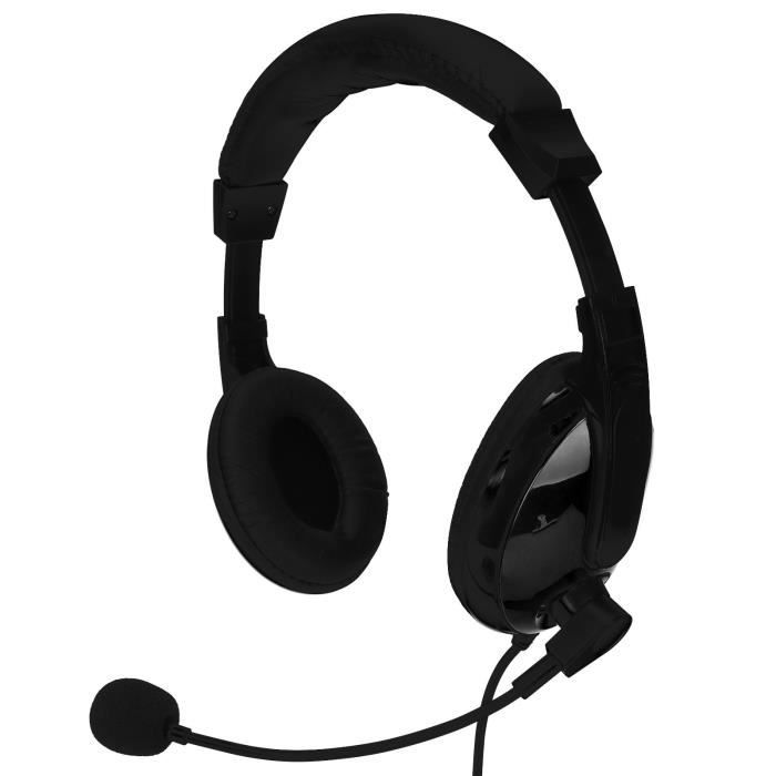 Casque Gaming QIILU avec Micro et Plug Multifonctionnel pour PC et ...