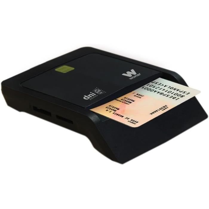 Lector Dni Electrónico Combo Negro[J1742] - Cdiscount Informatique