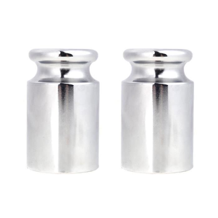 2X Poids 1000G Poids de Balance Gramme avec Placage Au Chrome Echelle ...