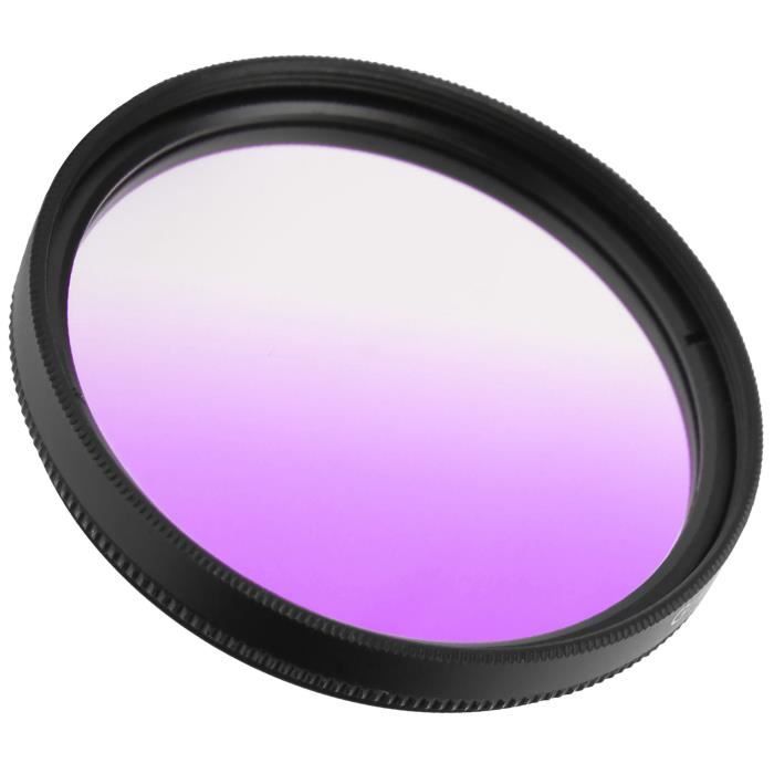 KAI-Filtre d'objectif Filtre dégradé d'objectif DSLR 52 mm Junestar ...