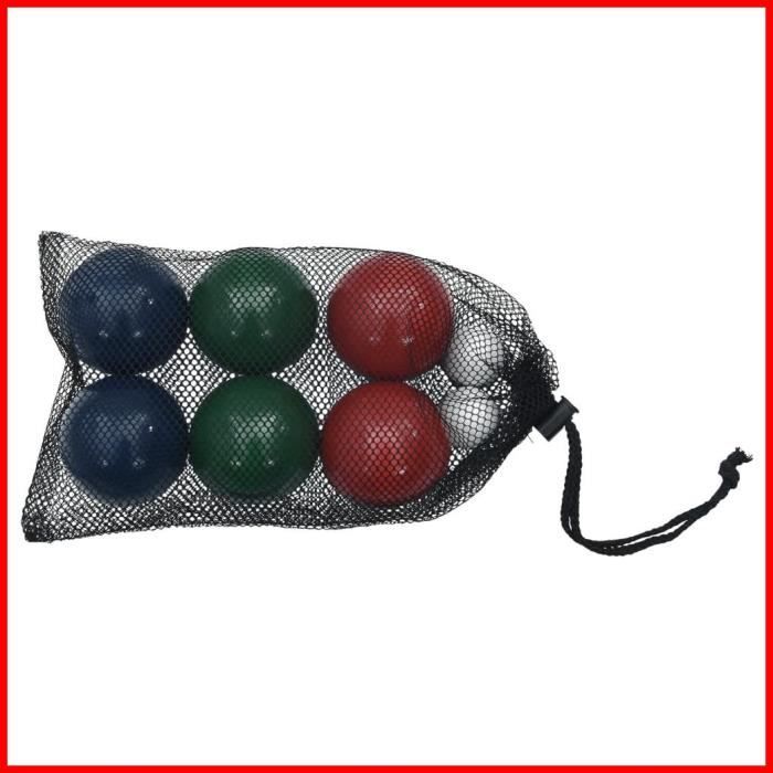 Ensemble de boules Bocce - V BESTLIFE - DXBK - Bois pin massif - Coloré ...