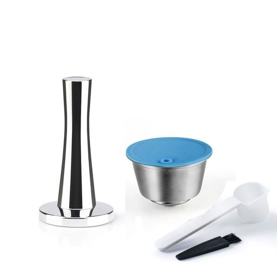 ICAPLAS-Capsule de café en acier inoxydable,inviolable,convient avec ...
