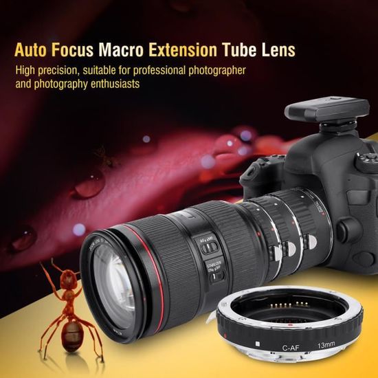 XIJ Macro Adapter Lens Auto Focusing Macro Extension Lens Adapter Tube ...