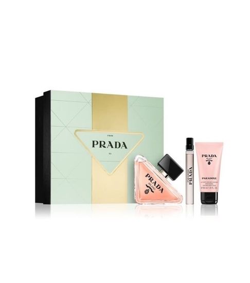 PRADA PARADOXE EDP 90 ML VP + B/L 50 + MINI EDP 10 ML SET REGALO ...