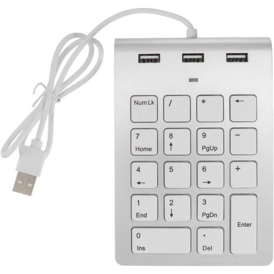 Pavé Numérique Externe Pour Ordinateur Portable Clavier Dordinateur ...