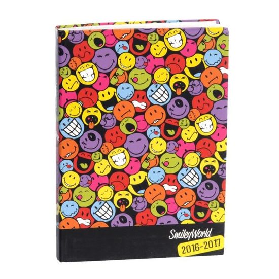 Smiley - Agenda Année Scolaire 2016-2017 Couverture Souple - Cdiscount ...