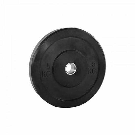 Disque de musculation Softee Bumper - noir - 20 kg - Cdiscount Sport
