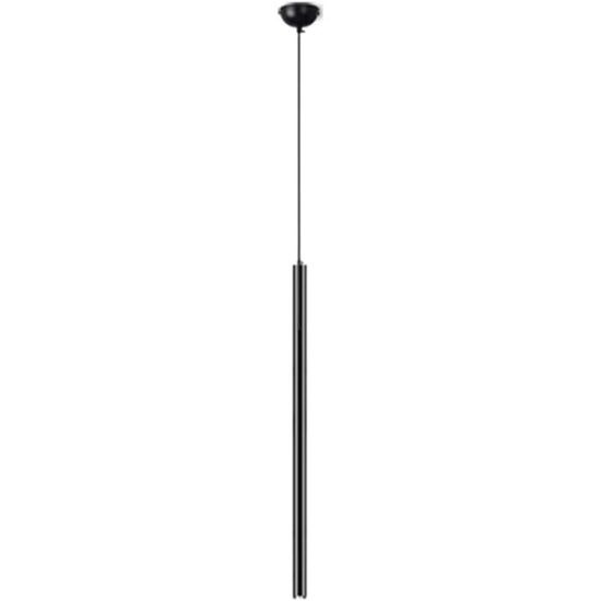Lustre À Tube Long Led Lampe Suspendue En Aluminium Minimaliste Lampe Suspendue For Îlot De ...
