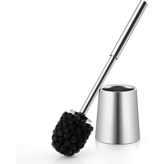 Ensemble De Brosse Wc - Brosse De Toilette Fiable Et Hygiénique Avec Support Et Poignée En Acier ...