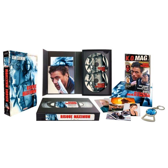 Blu-ray film Esc editions Risque maximum Édition Collector Limitée Combo Blu-ray DVD - Cdiscount DVD