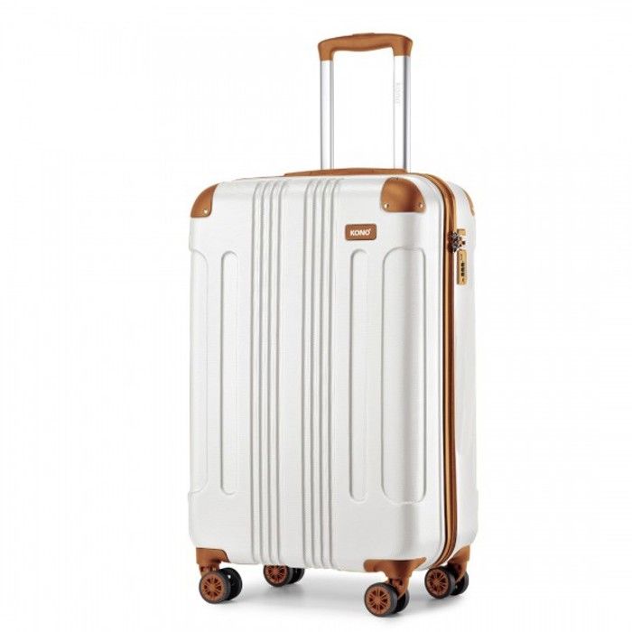 Kono Valise Cabine 76x50x30cm Valise de Voyage Rigide ABS Ultra léger ...