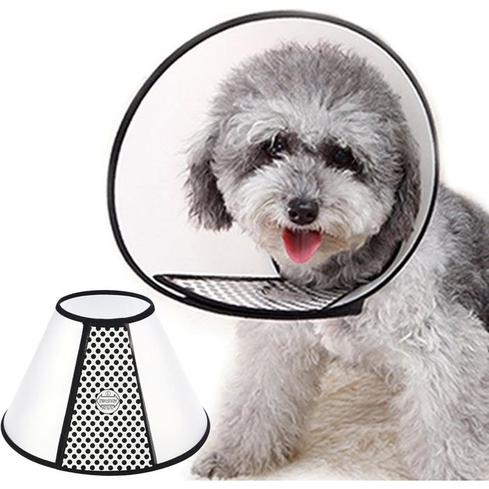SUQ Collerette pour Chien, Anti-Morsure Cône Collerettes,Protection ...