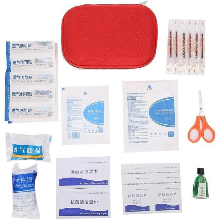Trousse d'aide d'urgence, Trousse de Survie d'urgence légère Portable pour l'aide d'urgence ...