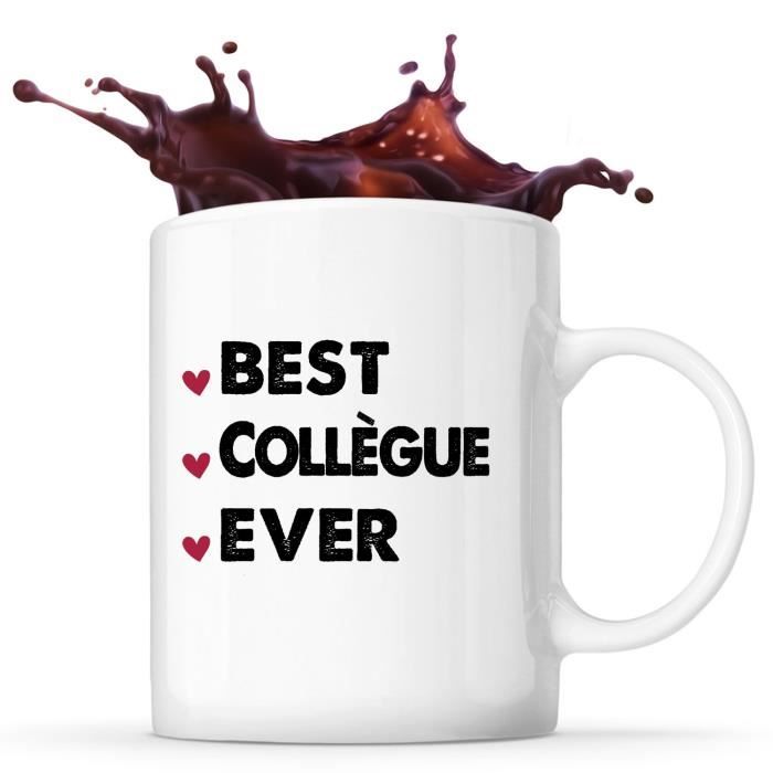 Mug Best Collègue Ever | Idée Tasse Cadeau Travail Boulot Métier Départ ...