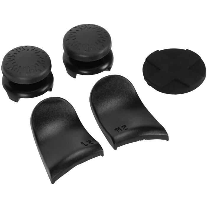 5 en 1 Thumb Stick Grip Key Cap Joystick Cover L1 R2 Trigger Extender ...