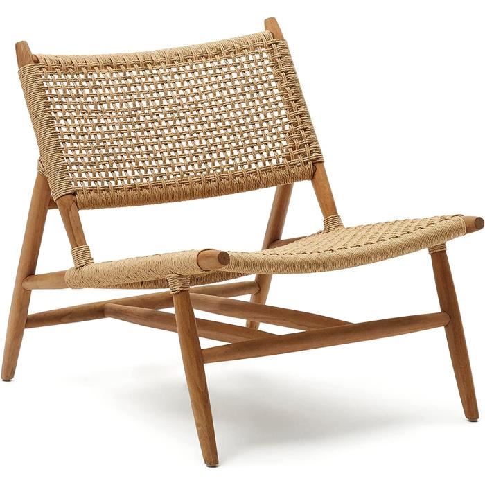 Fauteuil Codolar en teck massif[824] - Cdiscount Maison