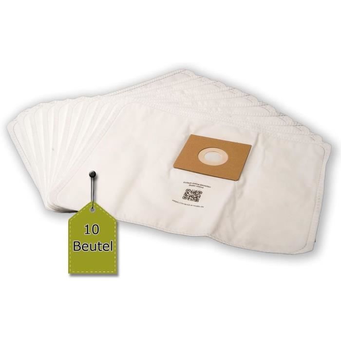 10 Sacs Aspirateur Compatible Inventor Epic Ep-Bg62, 10 Sacs Aspirateur + 1 Micro Filtre ...