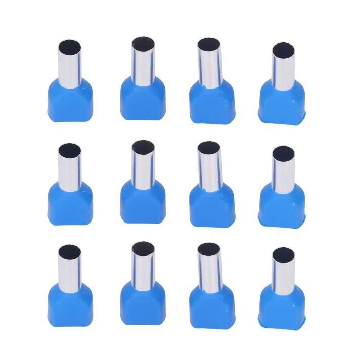 Cikonielf kits d'embouts de fil 50 pièces isolées à sertir broche ...