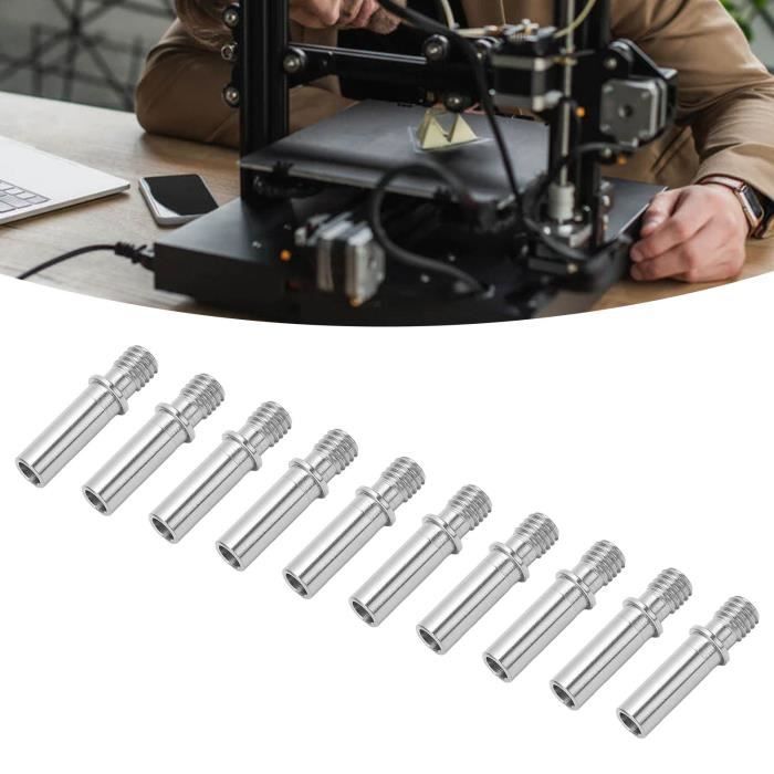 Tube De Gorge Hotend 10 Pièces M6 Hotend Gorge Tube Connexion Directe Robuste En Acier ...