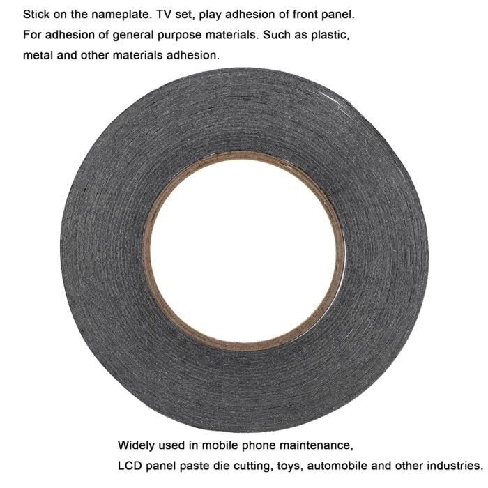 Fafeicy adhésif double face 1MM Colle collante adhésive double face ...