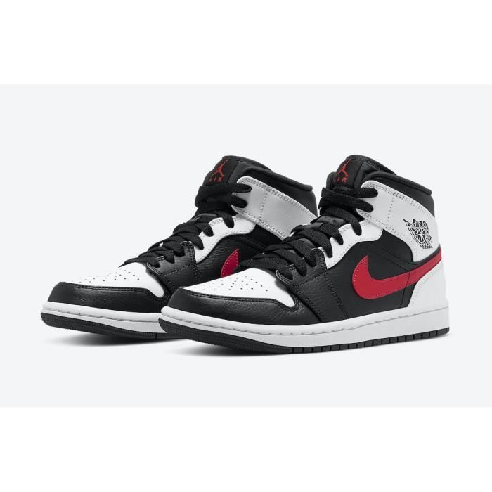 BASKETS AIR JORDANX 1 Mid Chile Red 554724&075 AJ1 Homme Femme ...