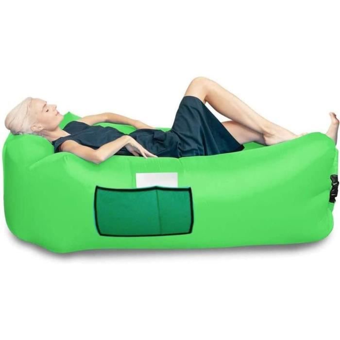 Hamac Gonflable Air Sofa Gonflable Exterieur Gonflable Imperméable Avec ...