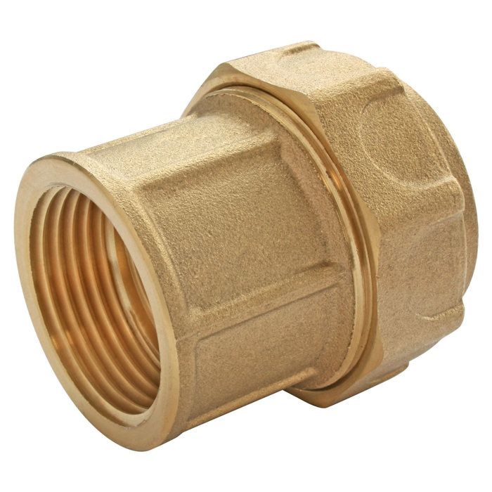 Raccord laiton droit pour PE Ø25 - Femelle 15/21 - Serrage extérieur - Cdiscount Bricolage
