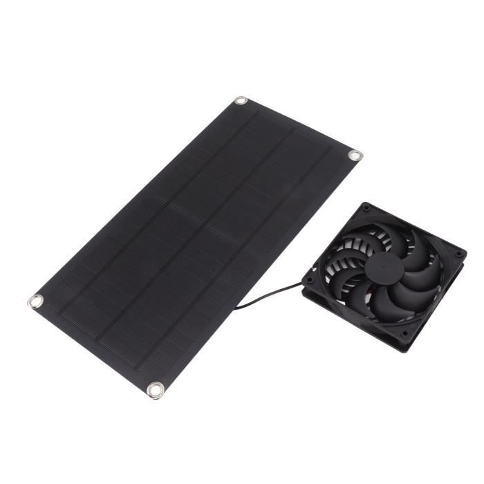 TMISHION Ventilateur à énergie solaire Ventilateur d'extraction étanche ...