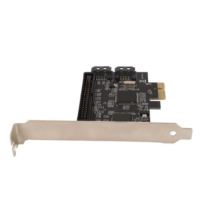 TMISHION carte PCIe 2.0 40 broches Carte PCIe 2.0 SATA 2 Ports ...